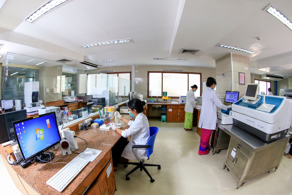 Computerized Laboratory | Asia Royal Hospital (Yangon, Myanmar)